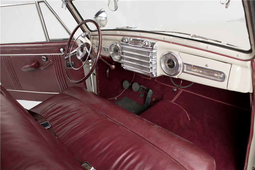 1948 LINCOLN CONTINENTAL CONVERTIBLE - Interior - 194481