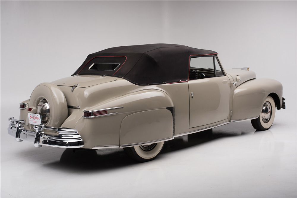 1948 LINCOLN CONTINENTAL CONVERTIBLE - Rear 3/4 - 194481