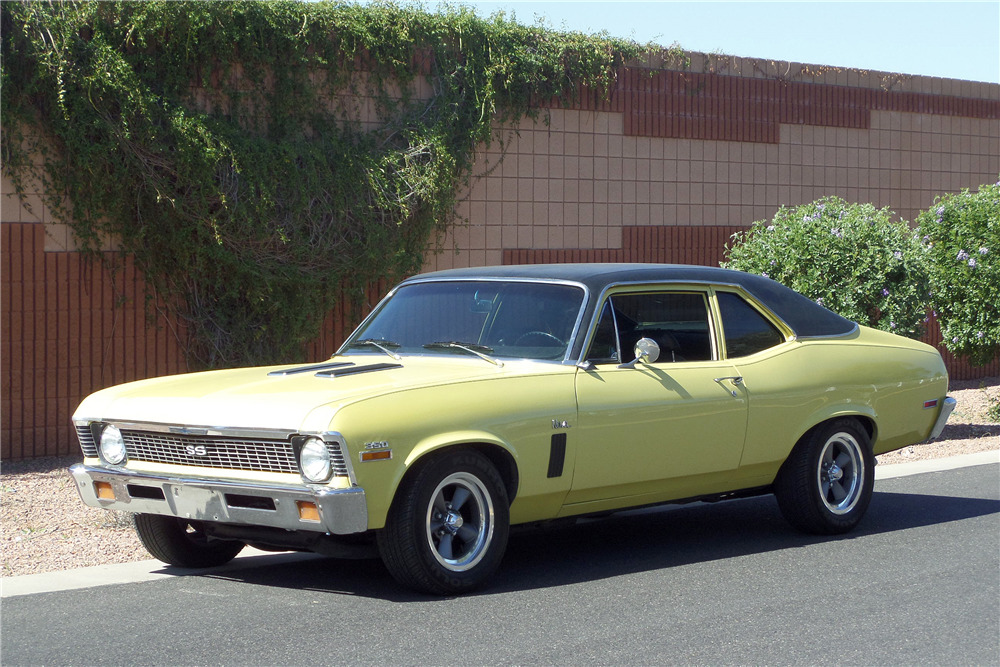 1972 CHEVROLET NOVA SS - Front 3/4 - 194916