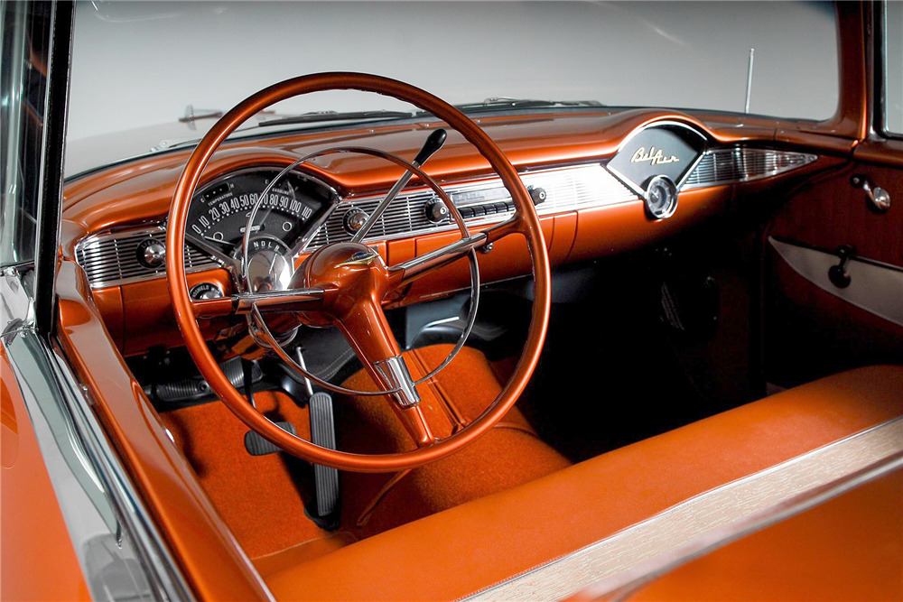 1956 CHEVROLET BEL AIR - Interior - 195628