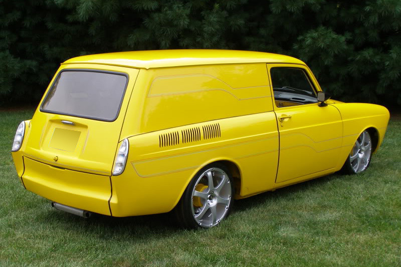 1967 VOLKSWAGEN CUSTOM PANEL SQUAREBACK - Front 3/4 - 195762