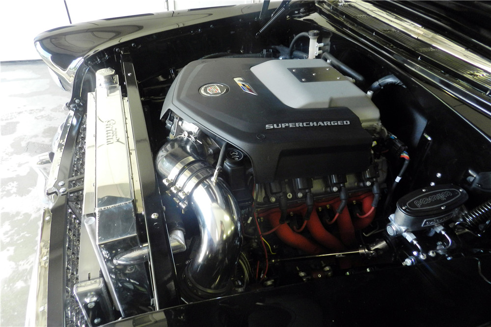 1955 CHEVROLET BEL AIR CUSTOM CONVERTIBLE - Engine - 195824