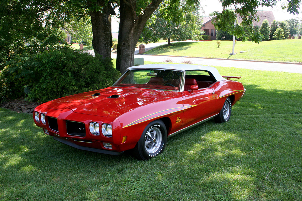 1970 PONTIAC GTO JUDGE CONVERTIBLE - Front 3/4 - 195869
