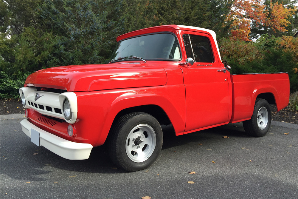 1957 FORD F-100 PICKUP - Front 3/4 - 196522