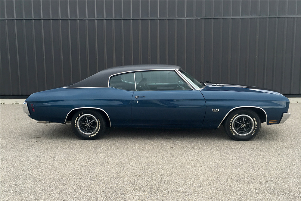 1970 CHEVROLET CHEVELLE SS 396 - Side Profile - 197036