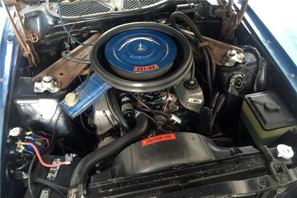 1971 FORD MUSTANG BOSS 351 FASTBACK - Engine - 198206