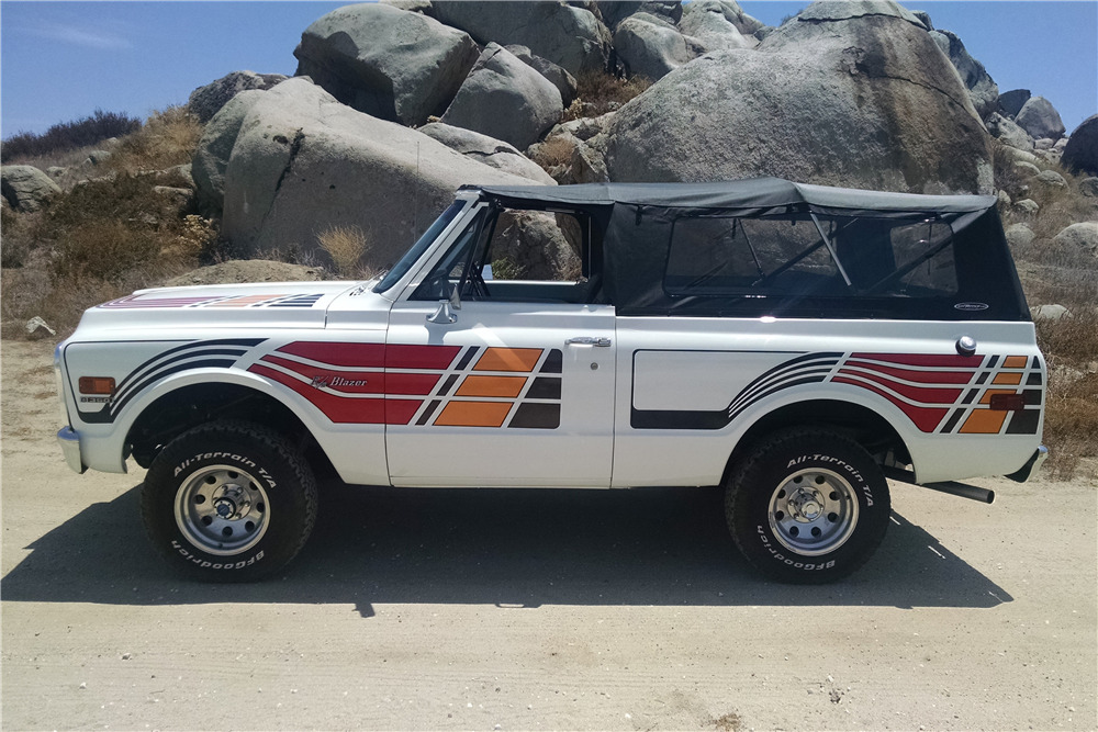1971 CHEVROLET BLAZER 4X4 - Side Profile - 198223