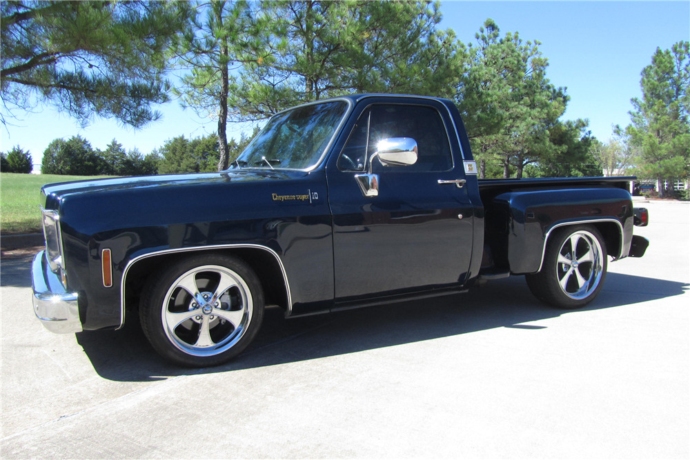 1974 CHEVROLET C-10 PICKUP - Side Profile - 198226