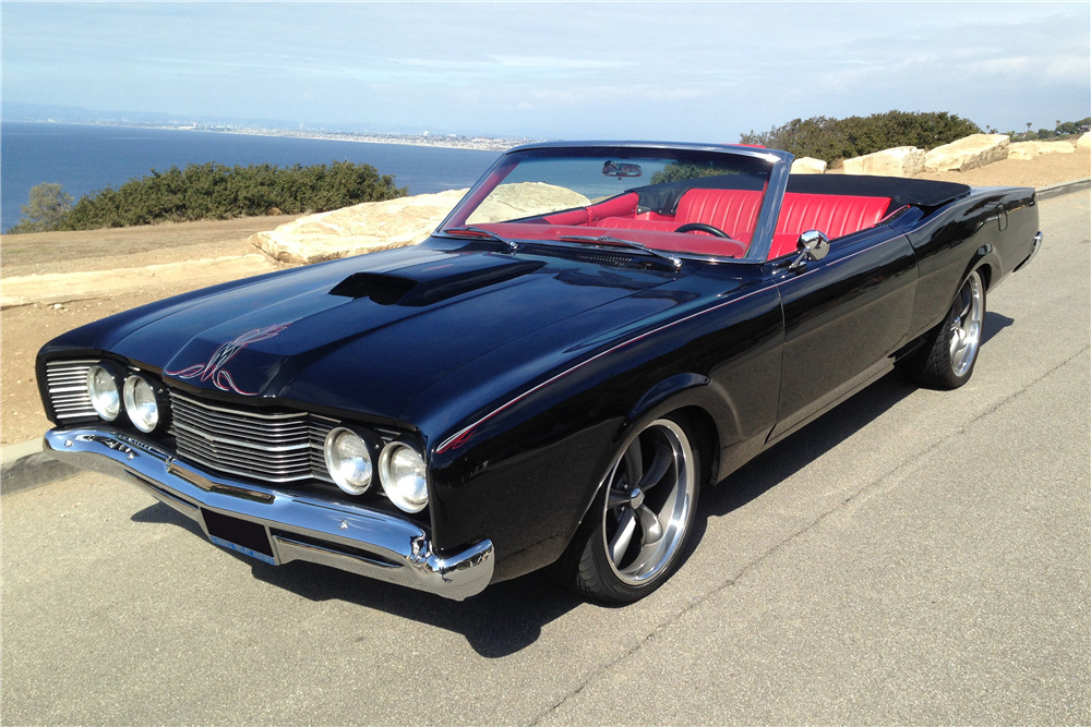1968 MERCURY MONTEGO MX CUSTOM CONVERTIBLE - Front 3/4 - 198290