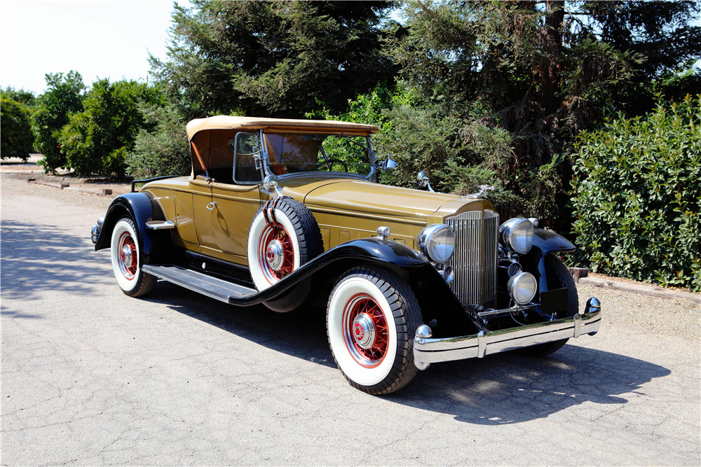 1934 PACKARD TWELVE 1107 COUPE ROADSTER - Front 3/4 - 198320