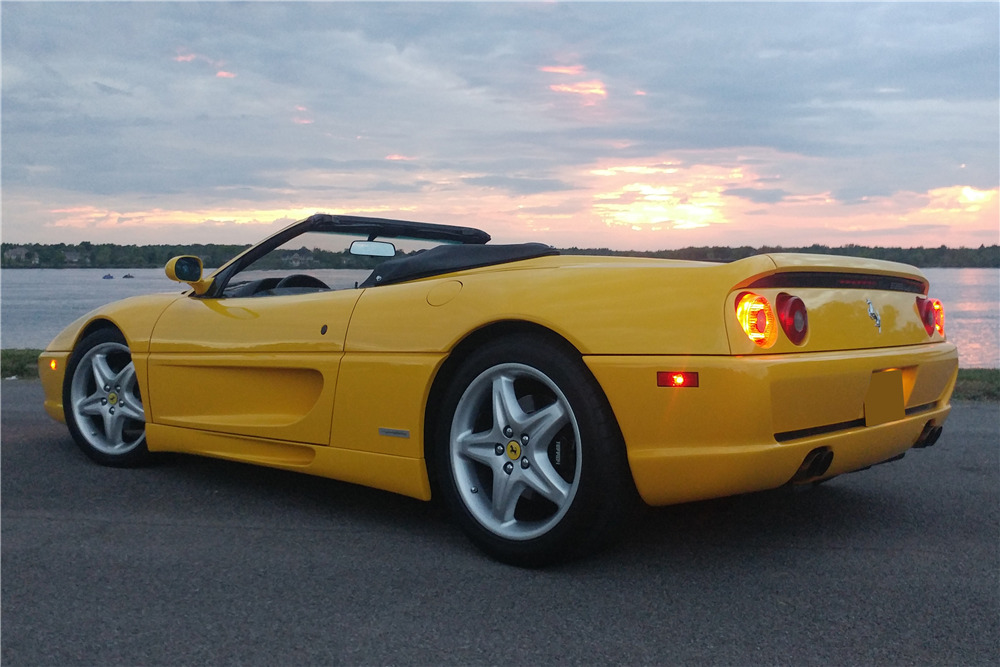 1995 FERRARI F355 SPIDER - Rear 3/4 - 198600