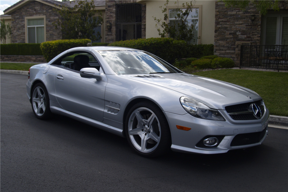 2009 MERCEDES-BENZ SL550 CONVERTIBLE