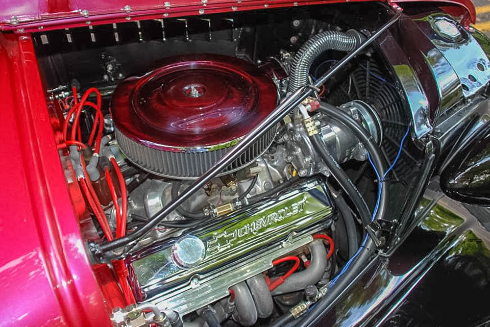 1937 CHEVROLET CUSTOM COUPE - Engine - 198711