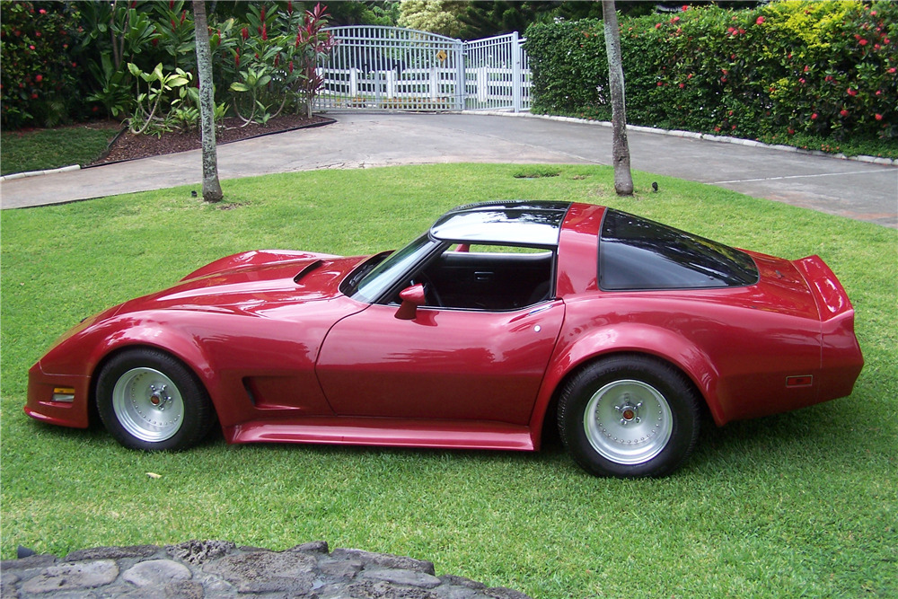 1978 CHEVROLET CORVETTE CUSTOM COUPE - Side Profile - 198811