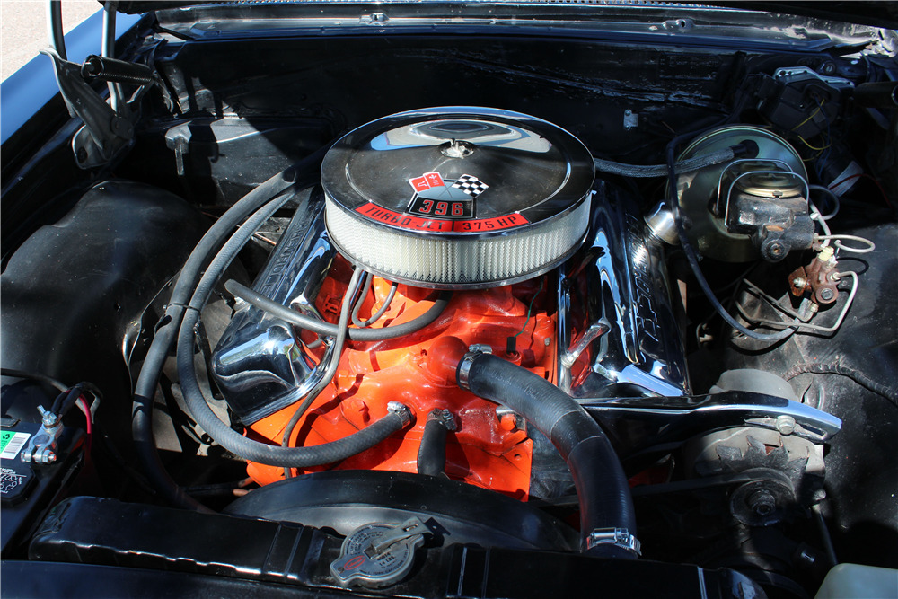 1965 CHEVROLET CHEVELLE MALIBU SS CONVERTIBLE - Engine - 199095
