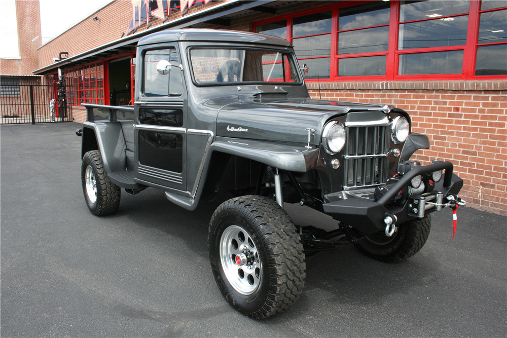 1962 WILLYS CUSTOM PICKUP - Front 3/4 - 199258