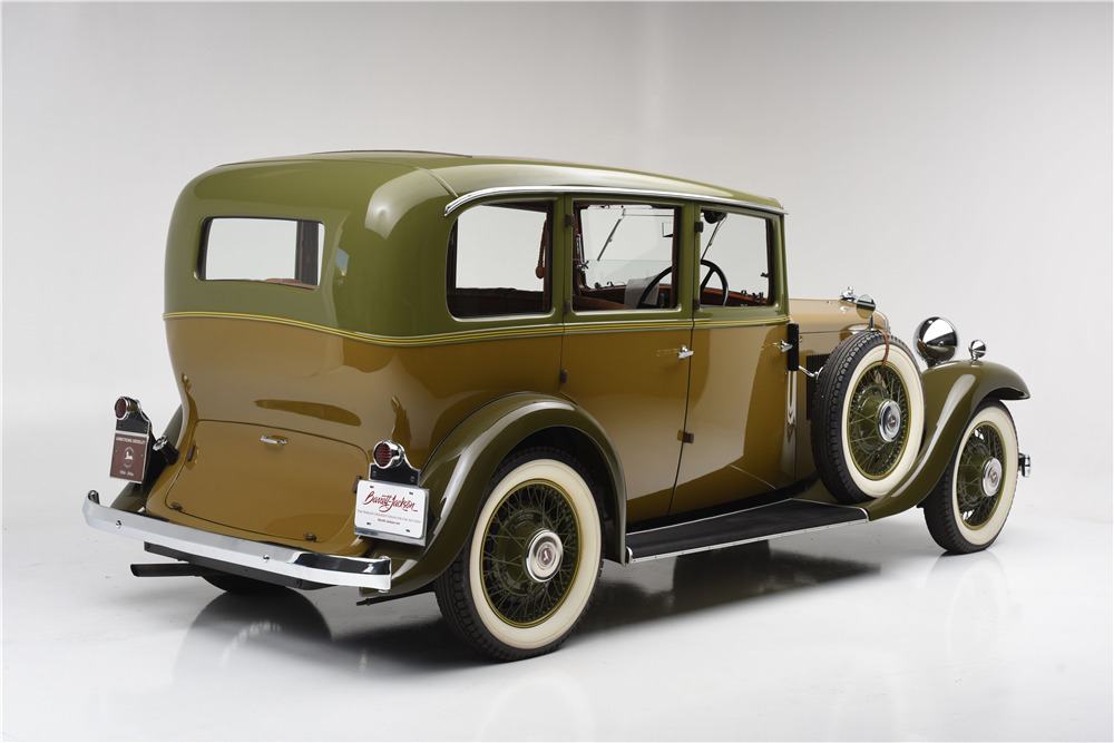 1934 ARMSTRONG SIDDELEY SALOON - Rear 3/4 - 199299