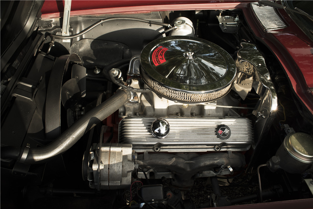 1966 CHEVROLET CORVETTE 327/350 CONVERTIBLE - Engine - 199602