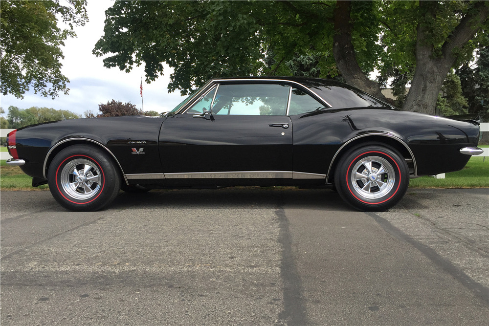 1967 CHEVROLET CAMARO CUSTOM COUPE - Side Profile - 199833