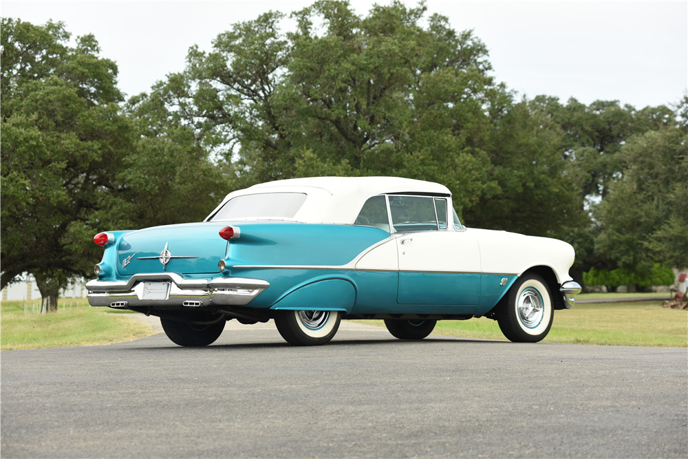 1956 OLDSMOBILE SUPER 88 CONVERTIBLE - Rear 3/4 - 199922