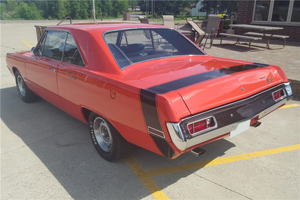 1970 DODGE DART - Rear 3/4 - 200035