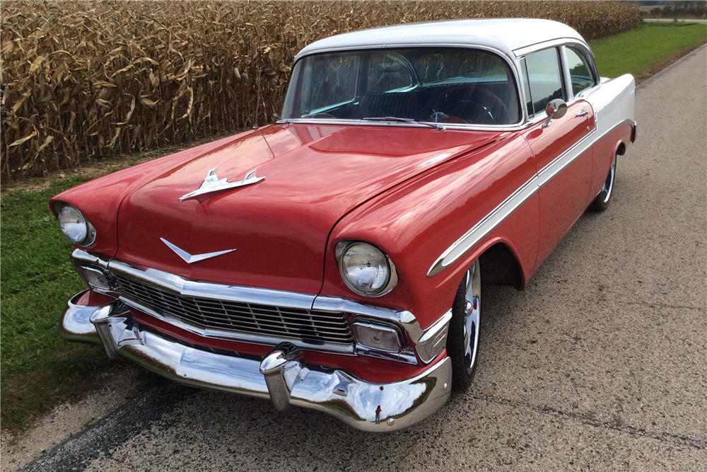 1956 CHEVROLET BEL AIR CUSTOM 2-DOOR POST