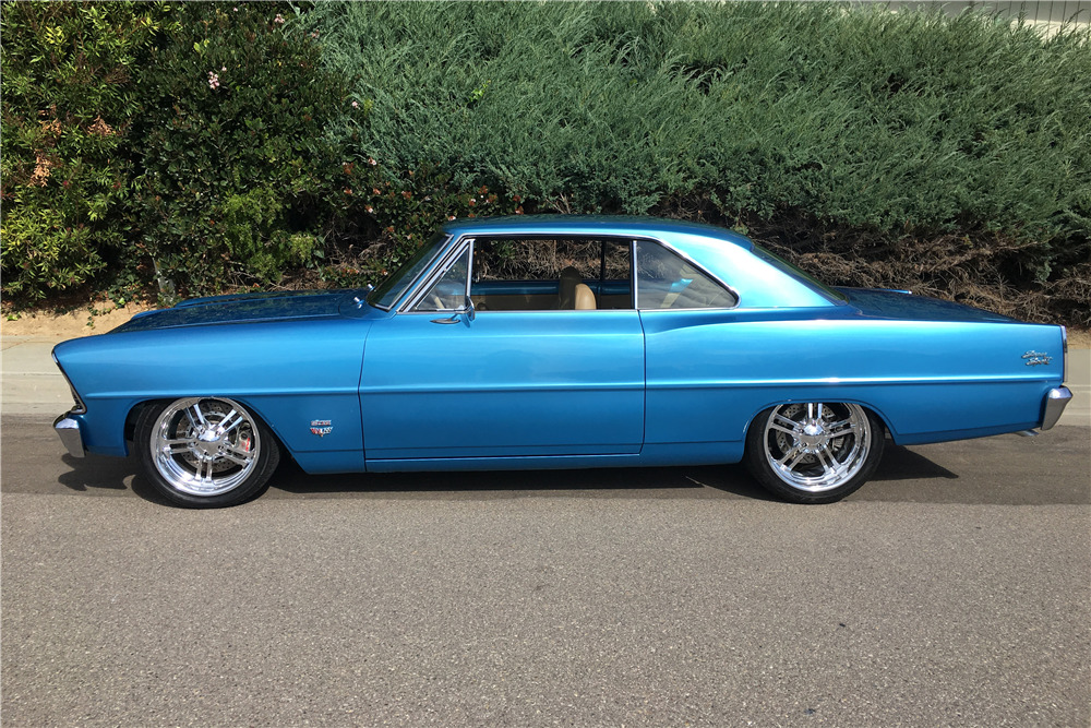 1967 CHEVROLET NOVA SS CUSTOM COUPE - Side Profile - 200698