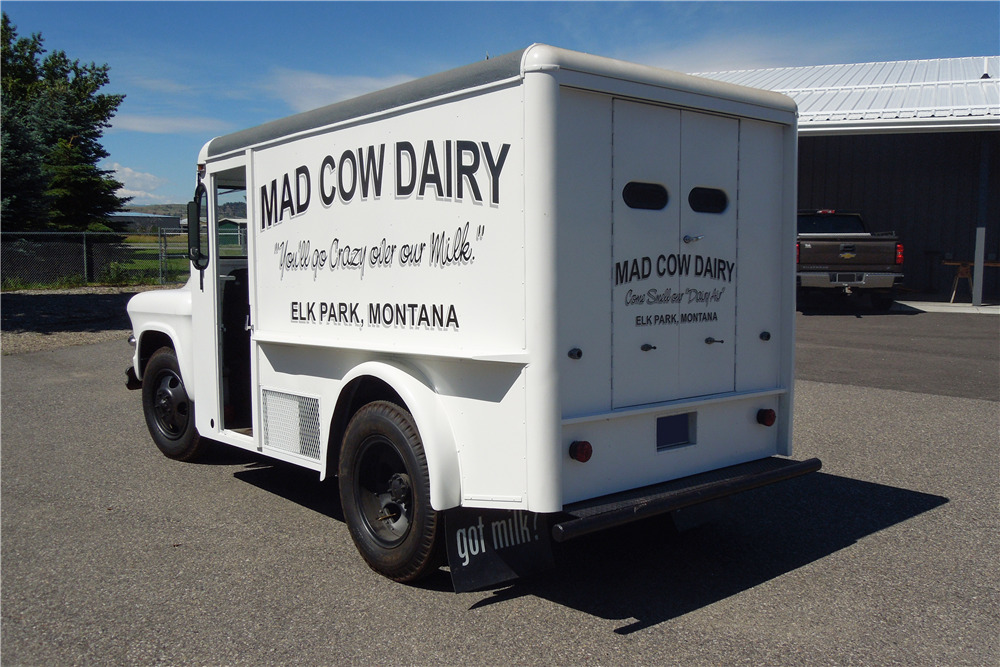 1956 GMC CUSTOM MILK TRUCK - Side Profile - 200846