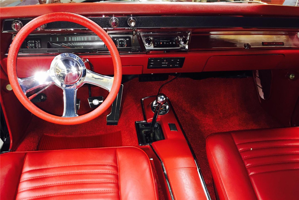 1967 CHEVROLET CHEVELLE CUSTOM CONVERTIBLE - Interior - 200899