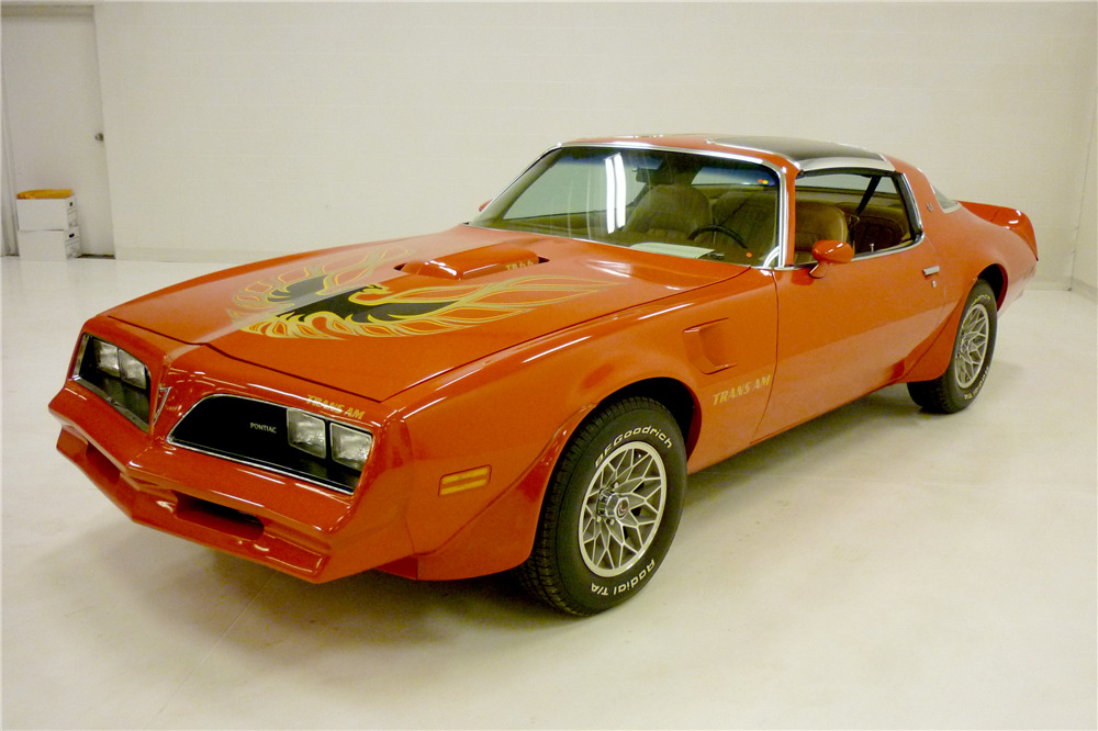 1977 PONTIAC FIREBIRD TRANS AM - Side Profile - 200965
