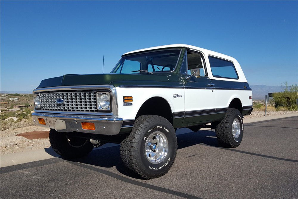 1971 CHEVROLET K5 BLAZER - Front 3/4 - 201051