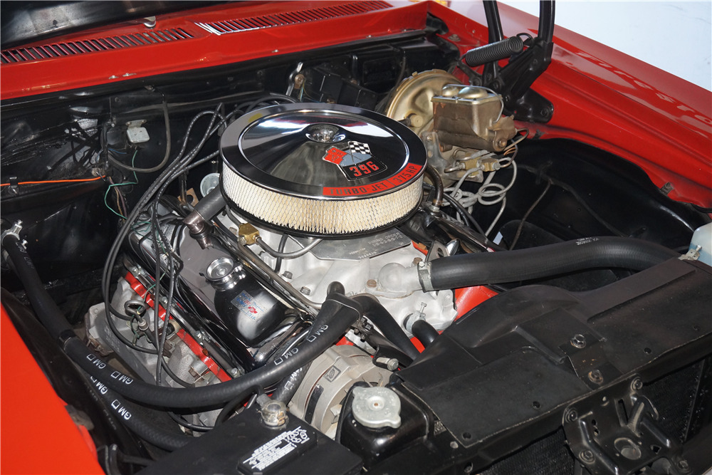 1970 CHEVROLET NOVA SS 396 L78 - Engine - 201126