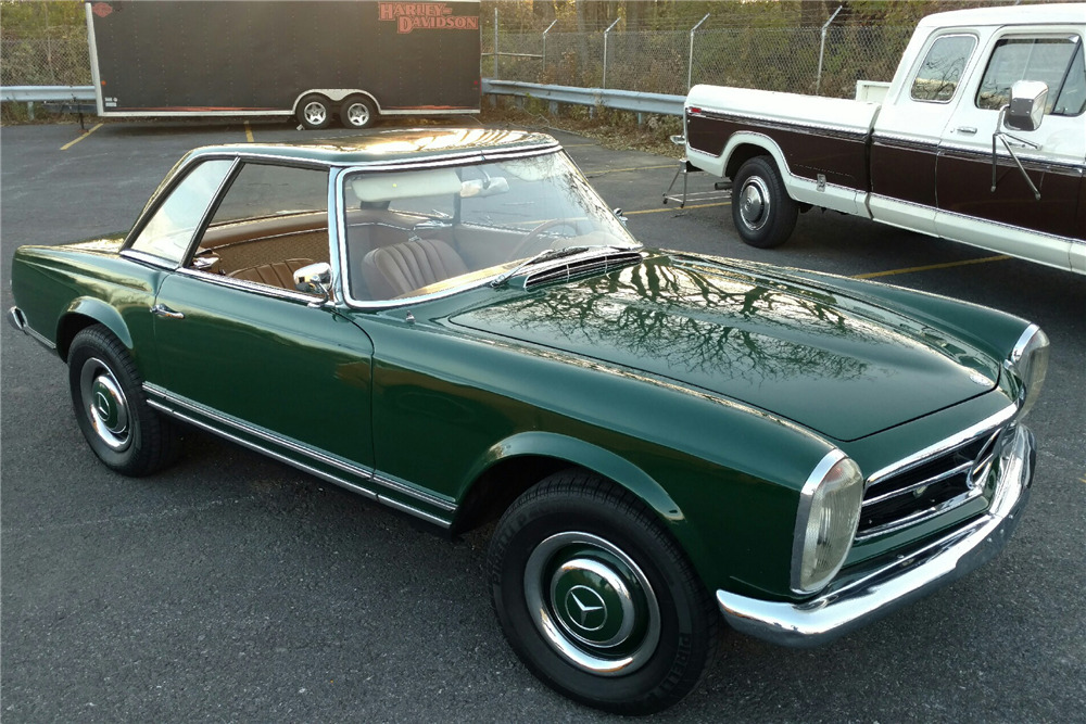 1964 MERCEDES-BENZ 230SL CONVERTIBLE - Front 3/4 - 201238