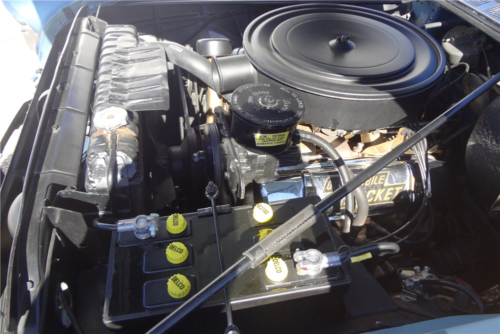 1957 OLDSMOBILE 98 STARFIRE CONVERTIBLE - Engine - 201458