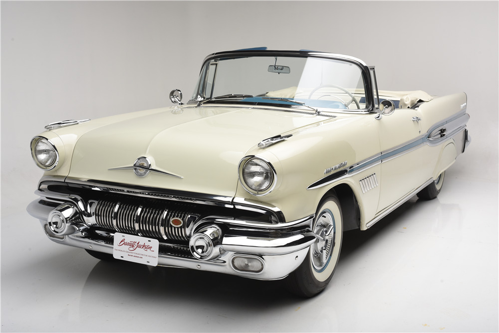 1957 PONTIAC BONNEVILLE CONVERTIBLE - Front 3/4 - 201572