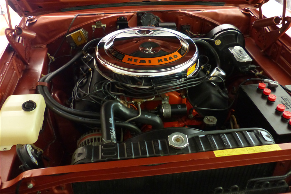 1968 PLYMOUTH HEMI ROAD RUNNER - Engine - 201722