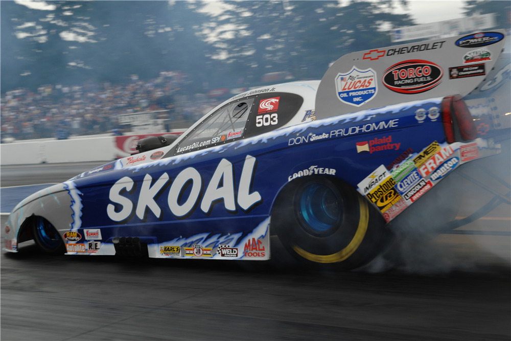 2007 CHEVROLET IMPALA SS "SKOAL" FUNNY CAR - Rear 3/4 - 201724