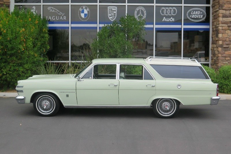 1966 AMC AMBASSADOR 990 STATION WAGON - Side Profile - 201786