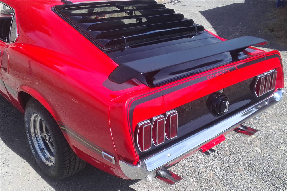 1969 FORD MUSTANG MACH 1 428 CJR FASTBACK - Rear 3/4 - 201964