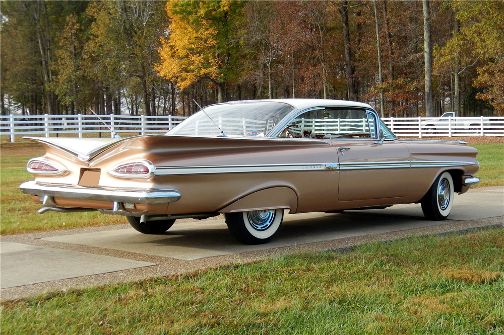 1959 CHEVROLET IMPALA - Rear 3/4 - 201980