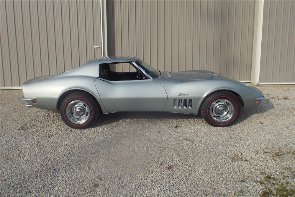 1969 CHEVROLET CORVETTE 427/390 - Side Profile - 202101