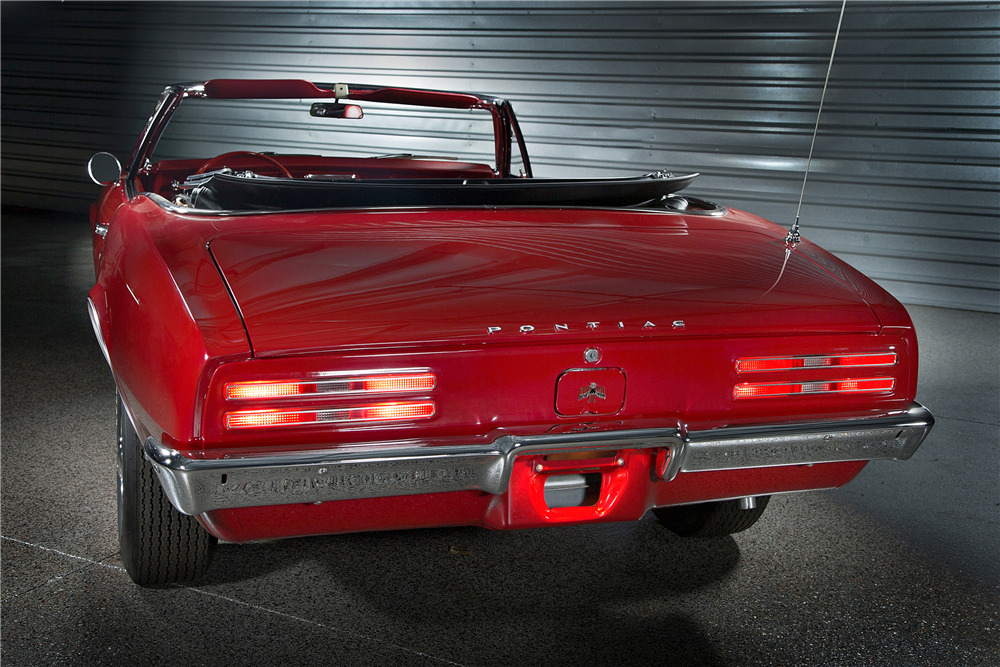 1967 PONTIAC FIREBIRD CONVERTIBLE VIN 001 - Rear 3/4 - 202106