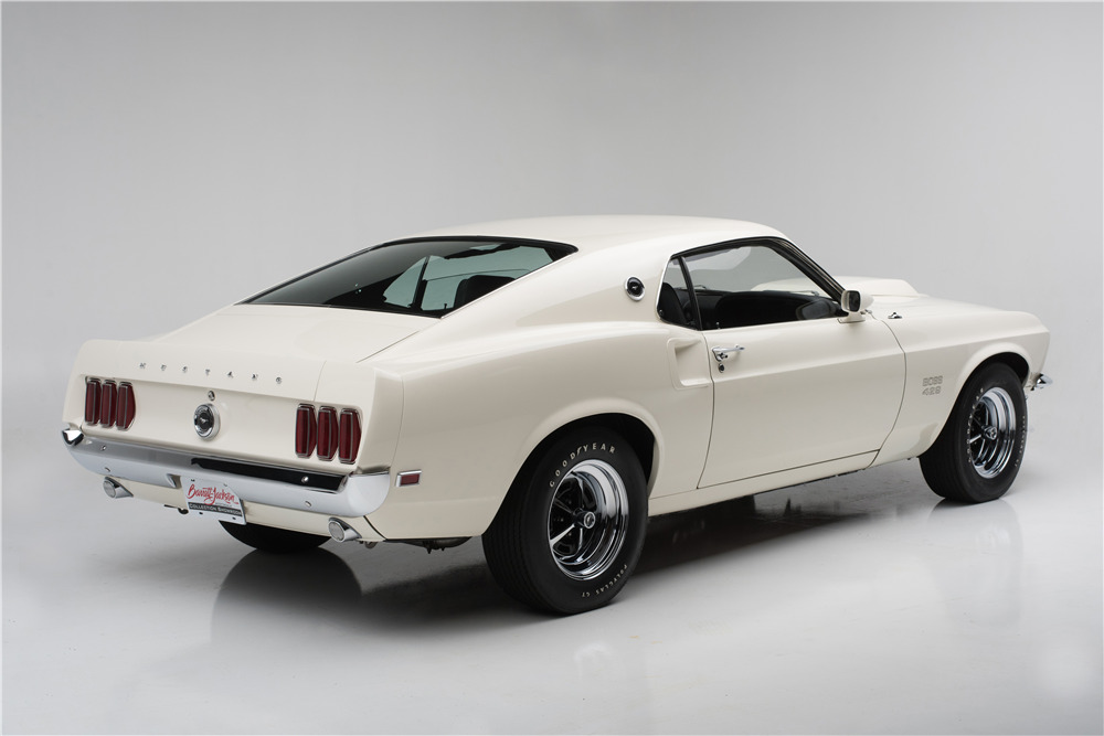 1969 FORD MUSTANG BOSS 429 - Rear 3/4 - 204501