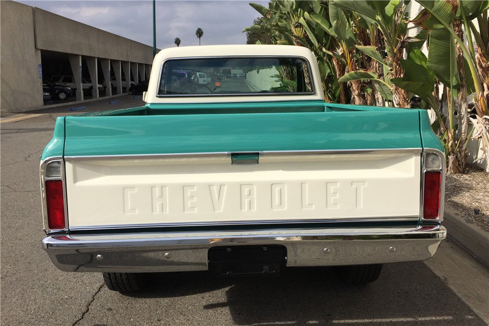 1970 CHEVROLET K10 4X4 PICKUP - Rear 3/4 - 204696