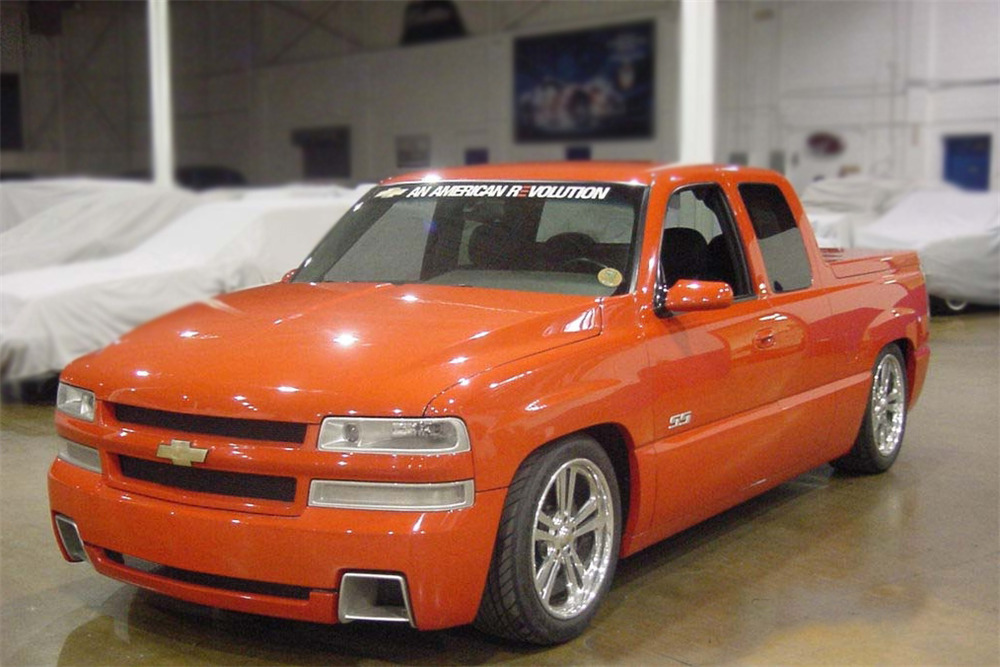 2000 CHEVROLET SILVERADO SST PICKUP - Front 3/4 - 205867