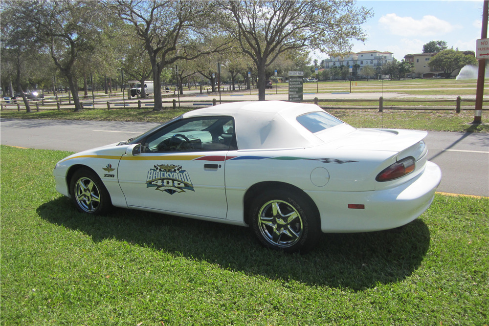 1997 CHEVROLET CAMARO Z/28 CONVERTIBLE - Rear 3/4 - 206193