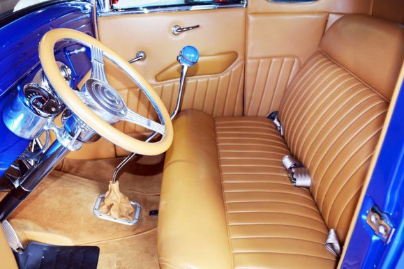 1932 FORD 5-WINDOW COUPE HOT ROD - Interior - 206373