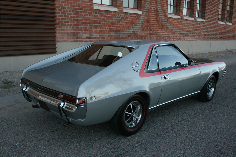 1968 AMC AMX - Rear 3/4 - 206482