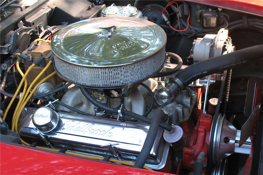 1968 CHEVROLET CORVETTE 327/350 CONVERTIBLE - Engine - 206605