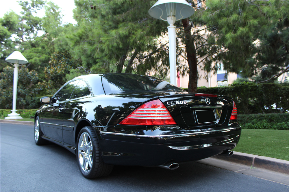 2003 MERCEDES-BENZ CL600 - Rear 3/4 - 206753